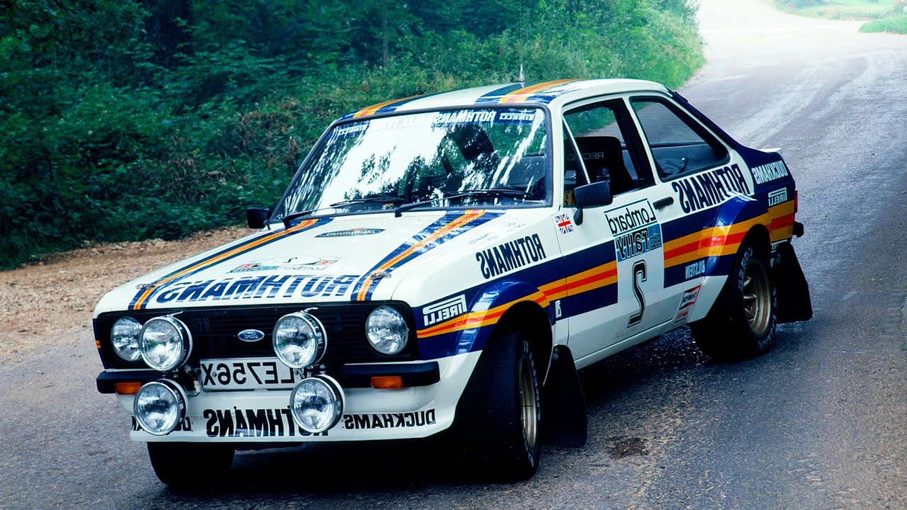 Ford Escort MK II RS1800 - WRC Generations - Rally Sanremo - YouTube