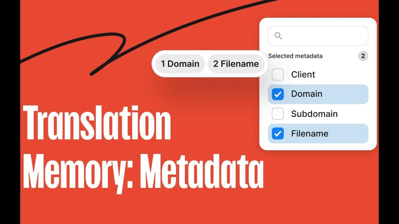Translation Memory: How to leverage project and segment metadata in Phrase TMS - YouTube