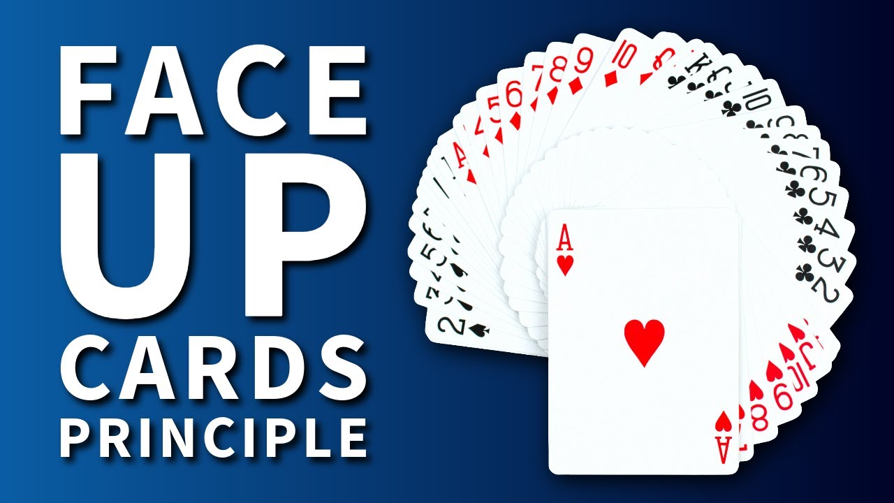 The Simple But Astonishing Face-Up Cards Principle! (Self-Working Cards ...