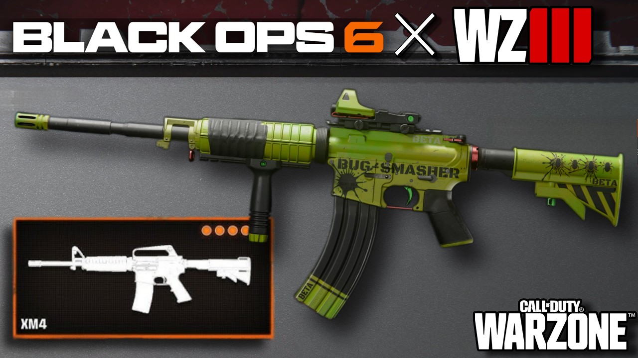 Using the BLACK OPS 6 XM4 *EARLY* in Warzone! - YouTube