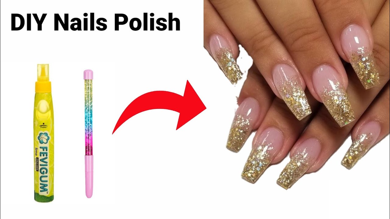 How to make Nail Polish at home /DIY homemade Nail polish Nail polish ...
