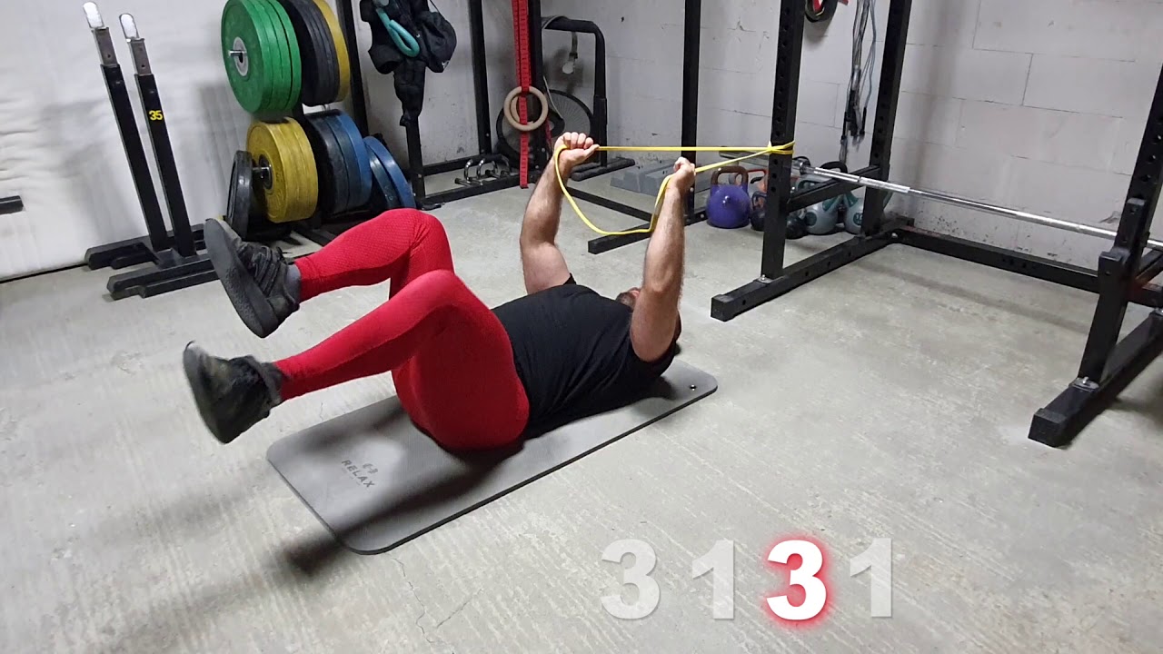 Banded Dead Bug - przykładowe tempo - YouTube