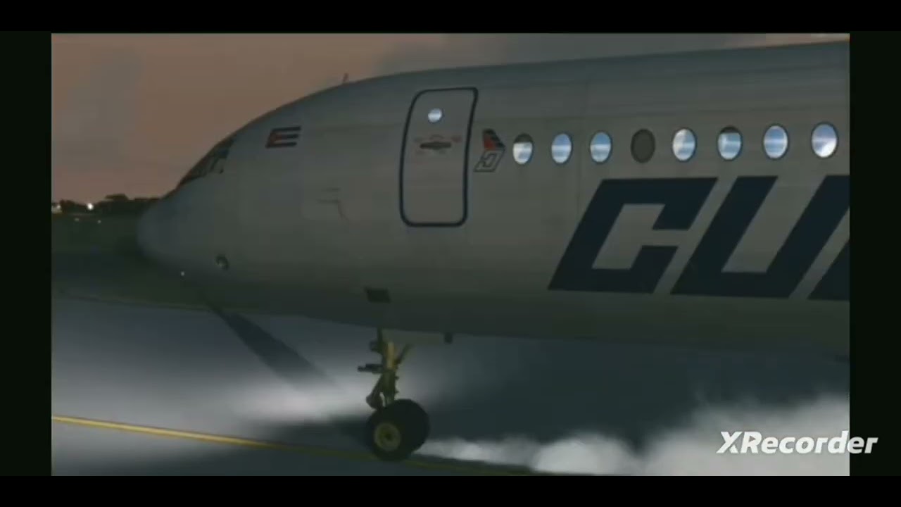 Cubana de Aviación Flight 9046 - Crash Animation - YouTube