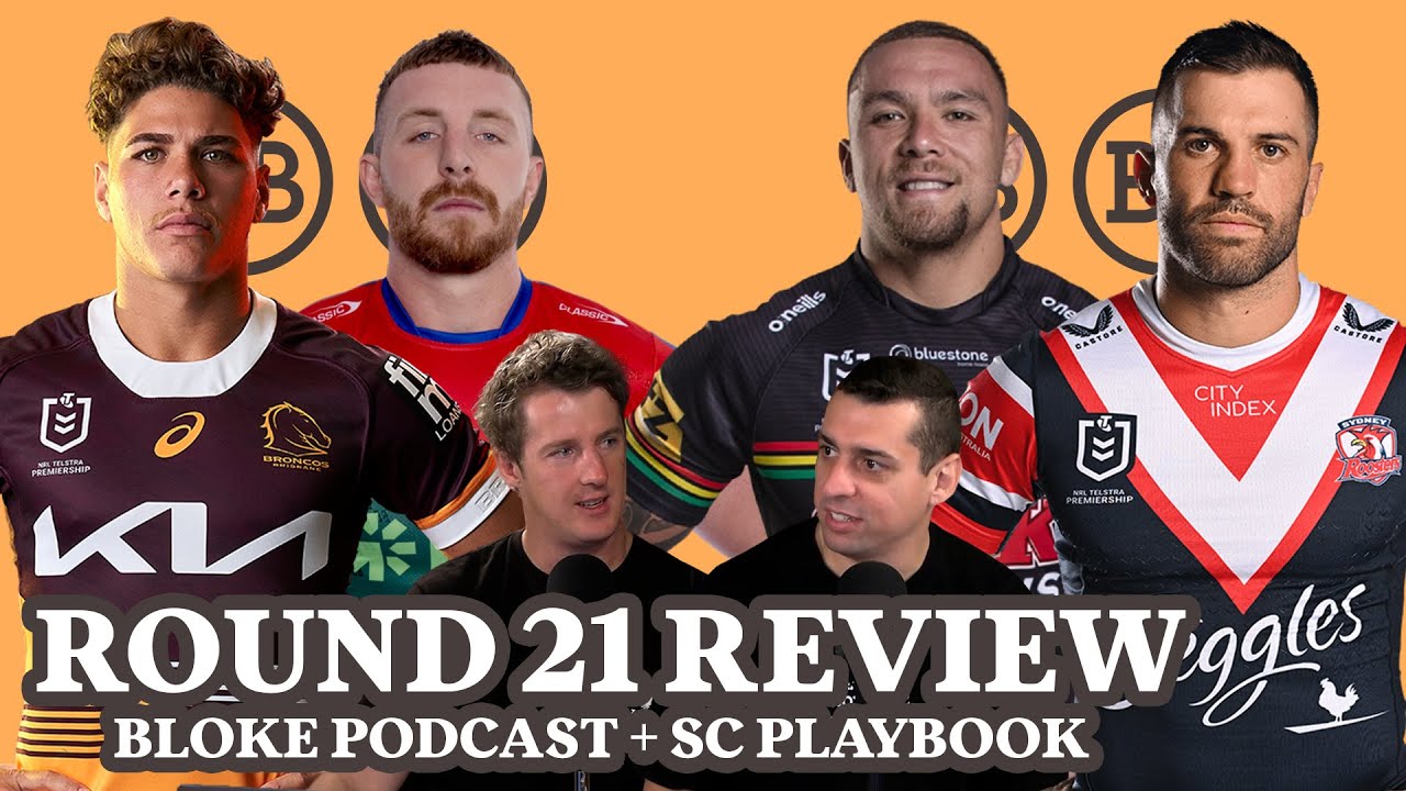Bloke In A Bar - Round 21 Review w/ SC Playbook - YouTube