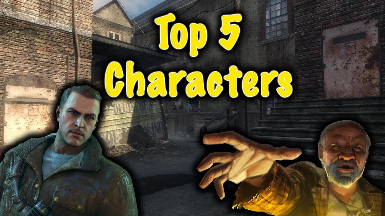 Top 5 Characters in Call of Duty Zombies (WAW, BO1, BO2, BO3) - YouTube