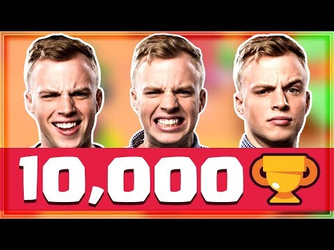 HITTING 10,000 TROPHIES in BRAWL STARS!