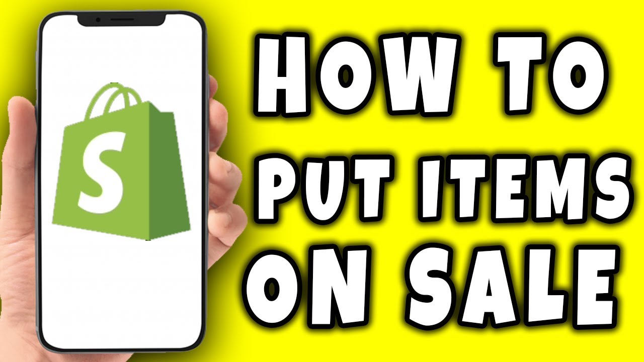How To Put Items On Sale In Shopify 2022 YouTube How To Put Items On Sale In Shopify 2022 YouTube