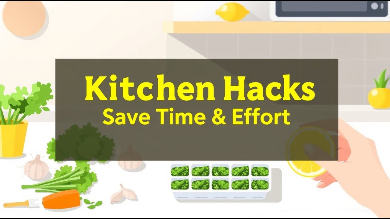 Kitchen Tips and Tricks: Time-Saving Kitchen Hacks for Everyday Cooking! - YouTube