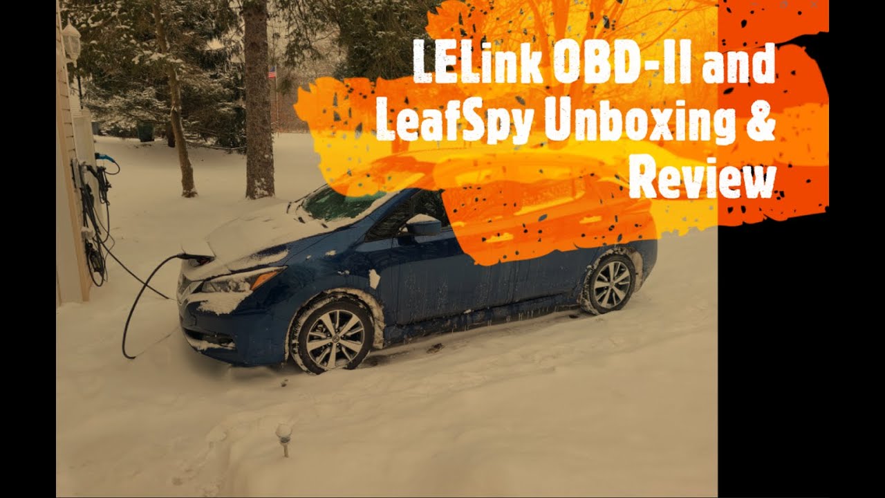 LeafSpy Pro and LELink OBD-II BT Unboxing and Review - YouTube