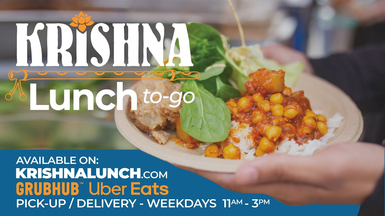 Krishna Lunch to-go LAUNCH - YouTube