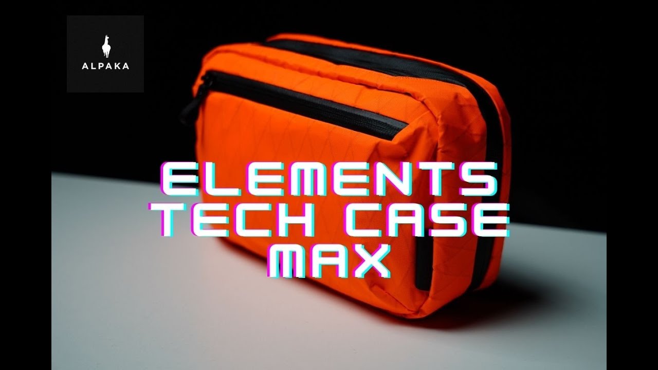 Alpaka Elements Tech Case Max Blaze Orange: Polyvalente et... discrète ...