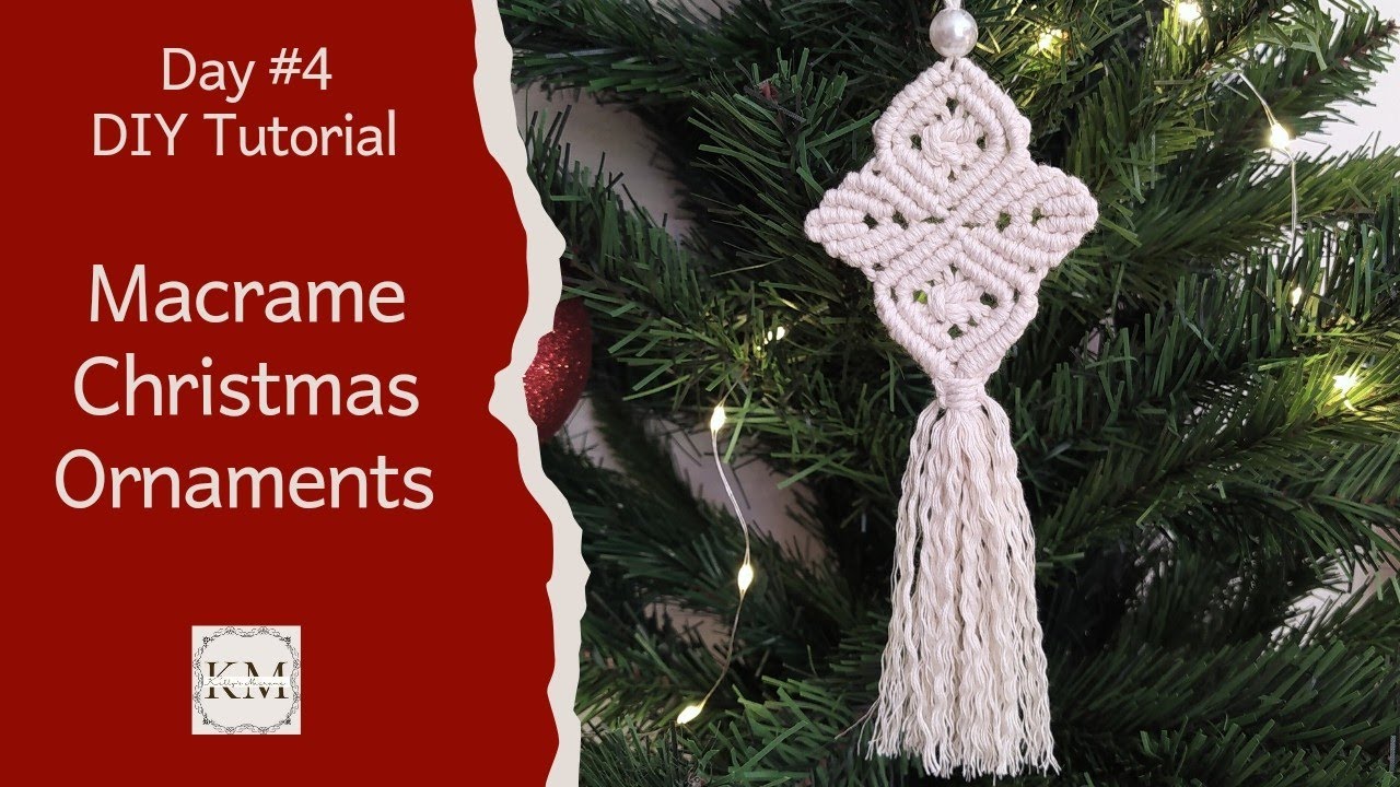 DIY Unique Macrame Star Ornament Tutorial - YouTube
