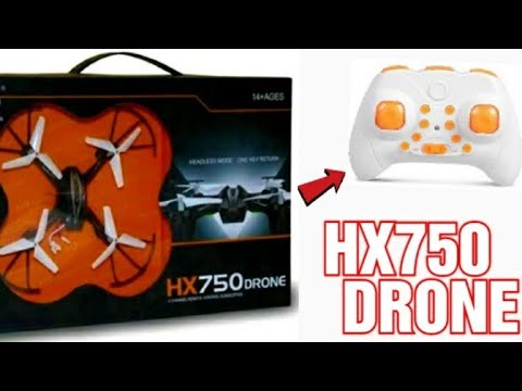 HX750 Drone-Unboxing & Testing, Cheapest Drone Ever! - YouTube