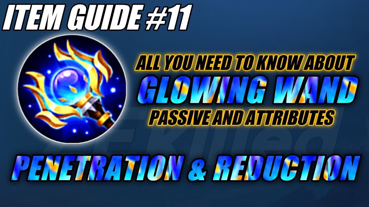 ML ITEM GUIDE 12- Genius Wand | How does it Work [English Subbed] MLBB ...