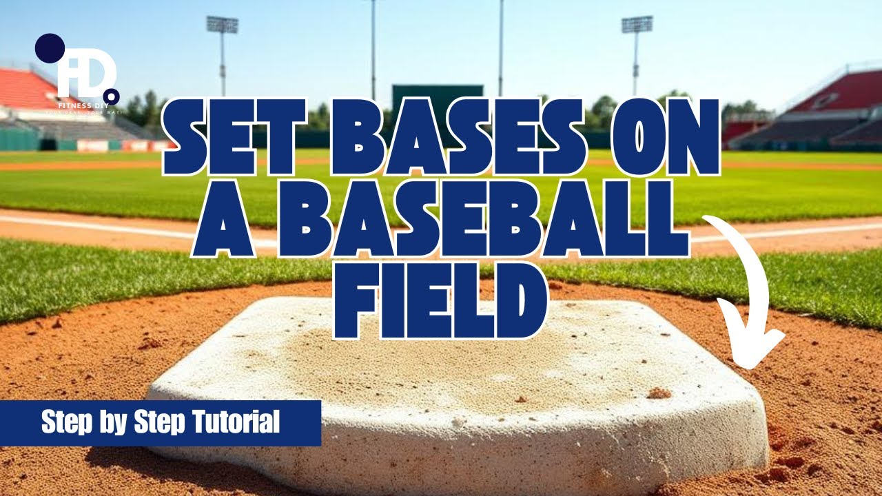 How to Set Bases on a Baseball Field - YouTube