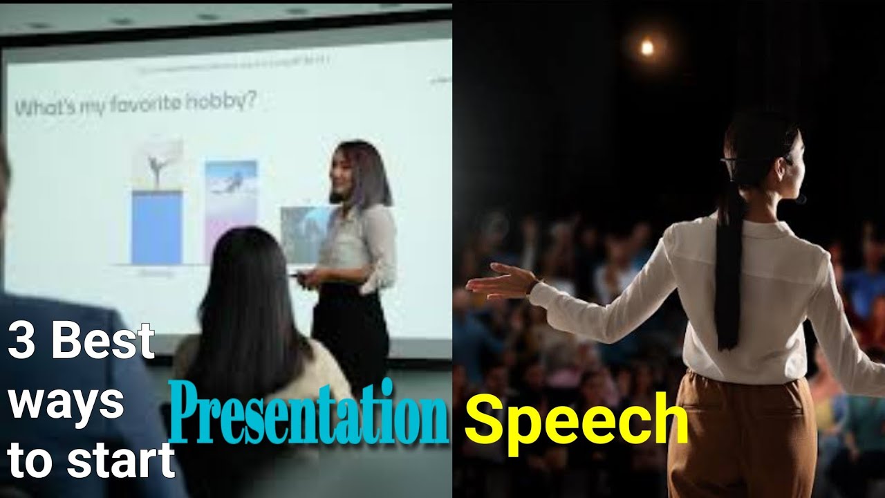 How do you start a Speech / Address / Presentation - Motivational - YouTube