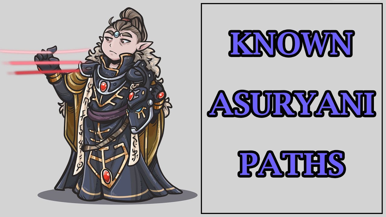 Known Asuryani Paths (Warhammer 40k Lore) - YouTube