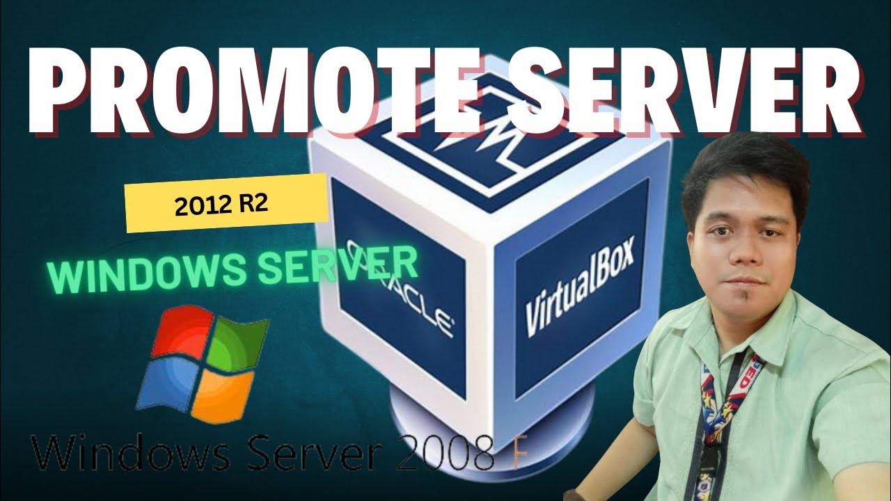 Promote Server into Domain Controller - YouTube