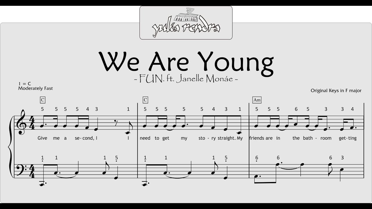 We Are Young , FUN ft Janelle Monáe - YouTube