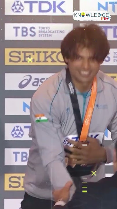 Neeraj Chopra Wins The First Gold Medal For India At World Athletics