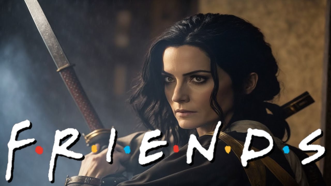 The series FRIENDS in Samurai Style - YouTube