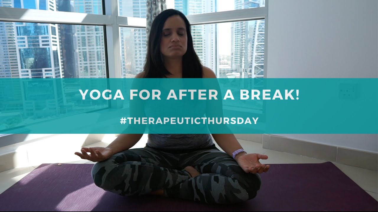 Yoga after a break / Yoga for the absolute beginner - YouTube