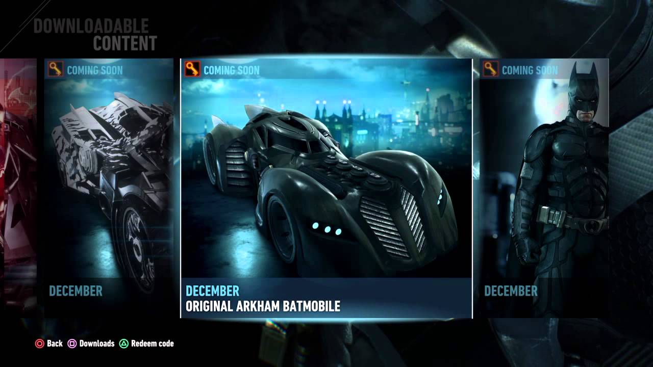 Batman: Arkham Knight - December DLC Update - YouTube