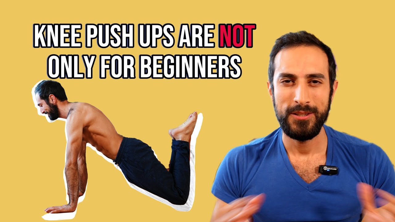 Knee push ups: how and why you STILL need to do them - YouTube
