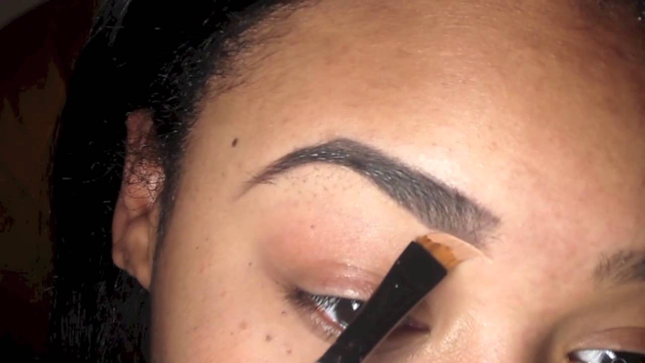 Updated Eyebrow Tutorial - YouTube