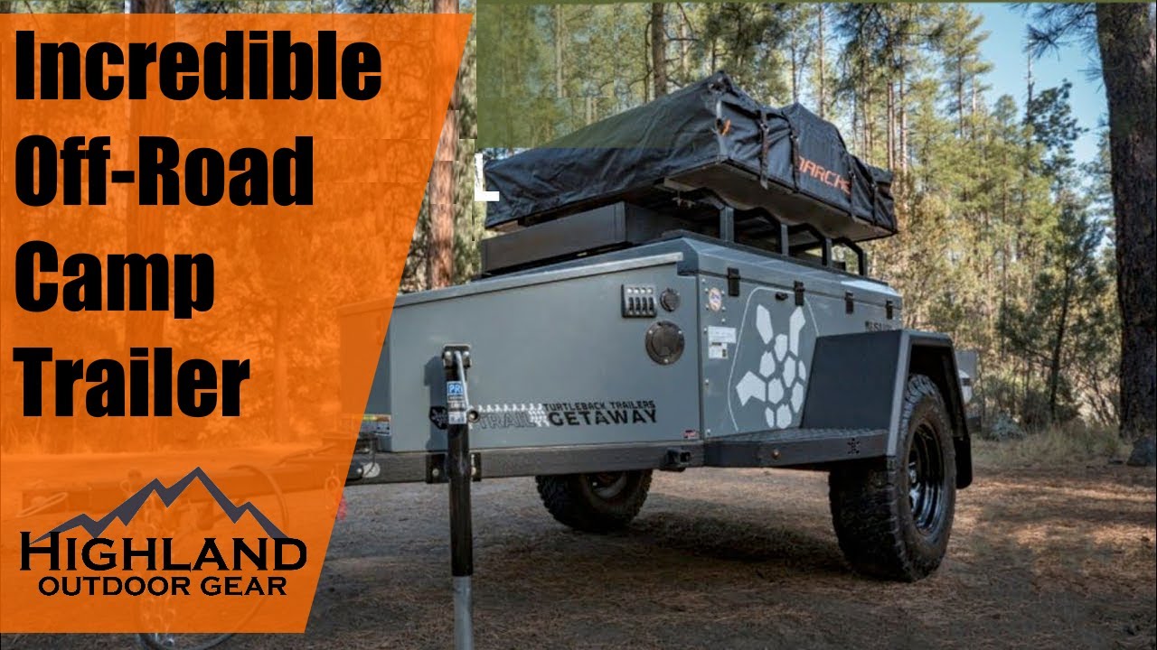 Incredible Compact Off-Road Camper Trailer by TurtleBack Trailers for ...