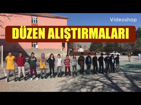 Rahat hazır ol. Düzen Alıştırmaları , ! Sağa sola dön . İkişer ol! U düzeni alma.