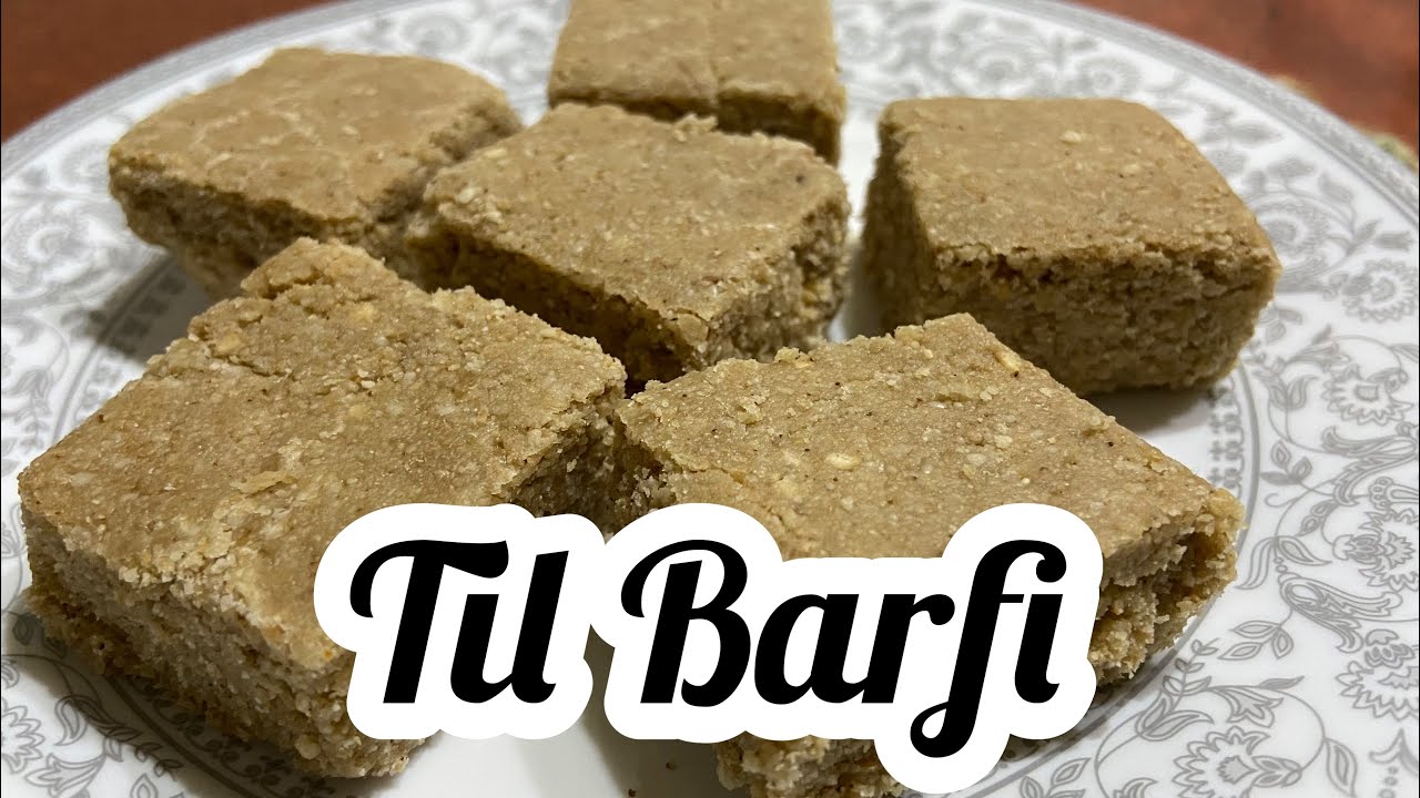 Til Barfi | Til ki barfi ghar mein kaise banayein?? | Til ko kaise ...