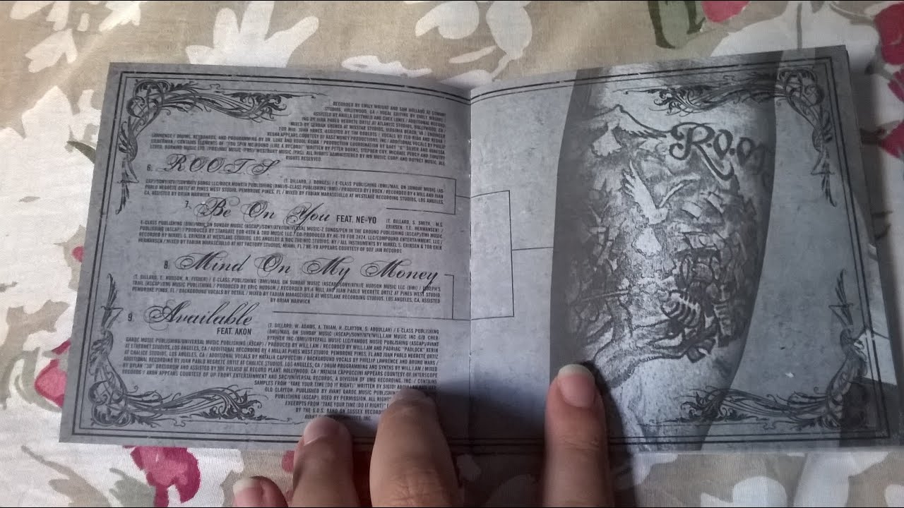 Unboxing Cd Flo Rida - R.O.O.T.S. - YouTube