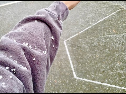 Seattle Downtown HAIL STORM 01-11-24