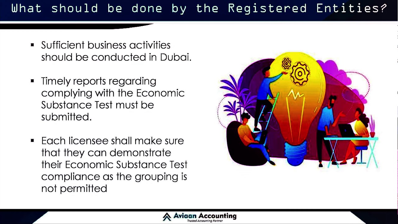 Economic Substance Test - YouTube