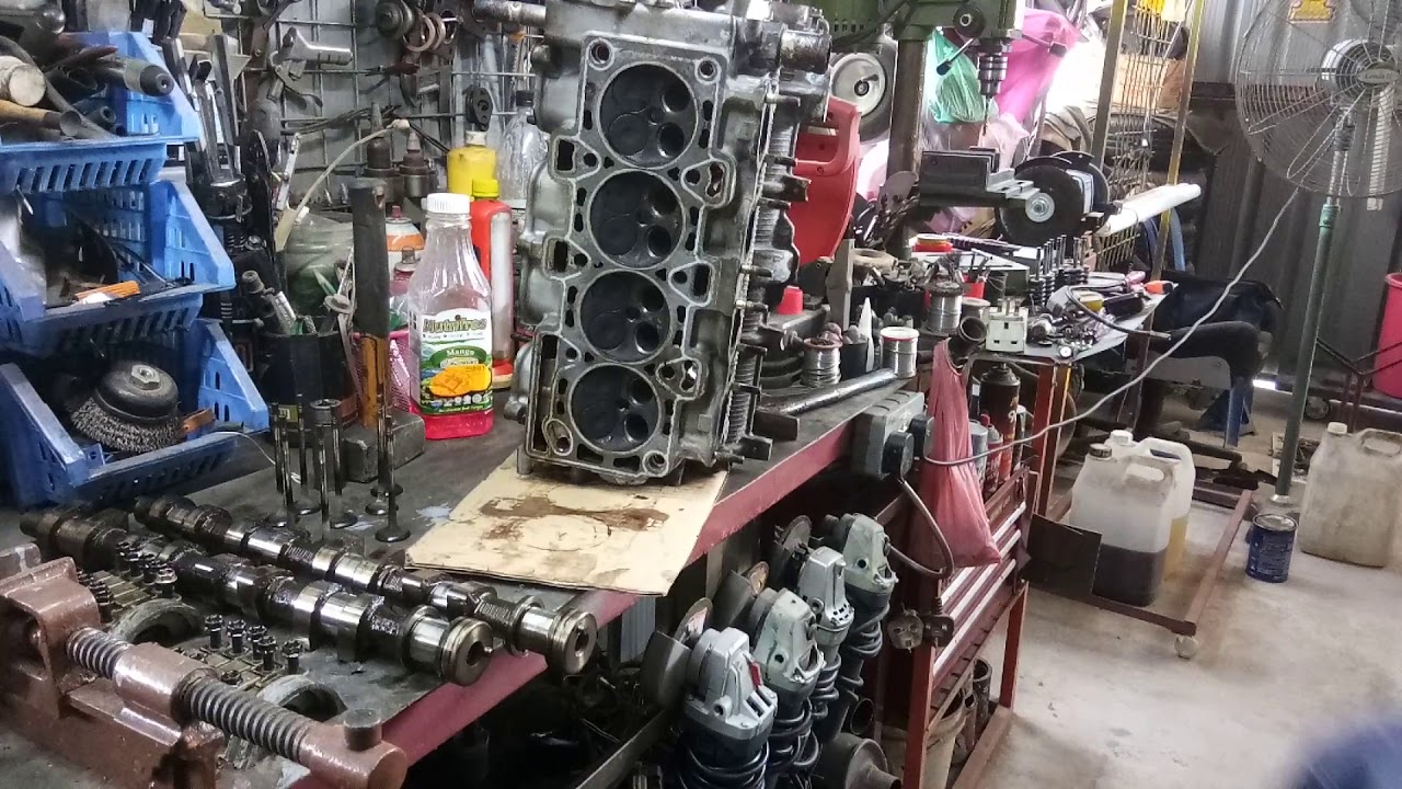 Diagnosis cylinder head Campro. - YouTube