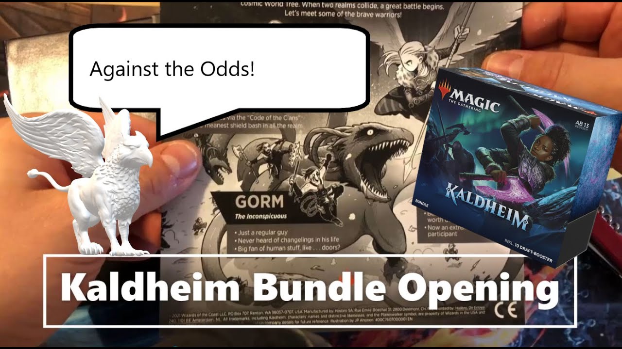 Magic the Gathering - Kaldheim Bundle Opening - YouTube