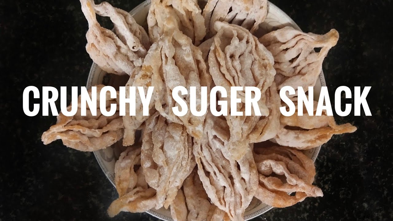 EASY AND CRUNCHY SUGAR SNACK - YouTube
