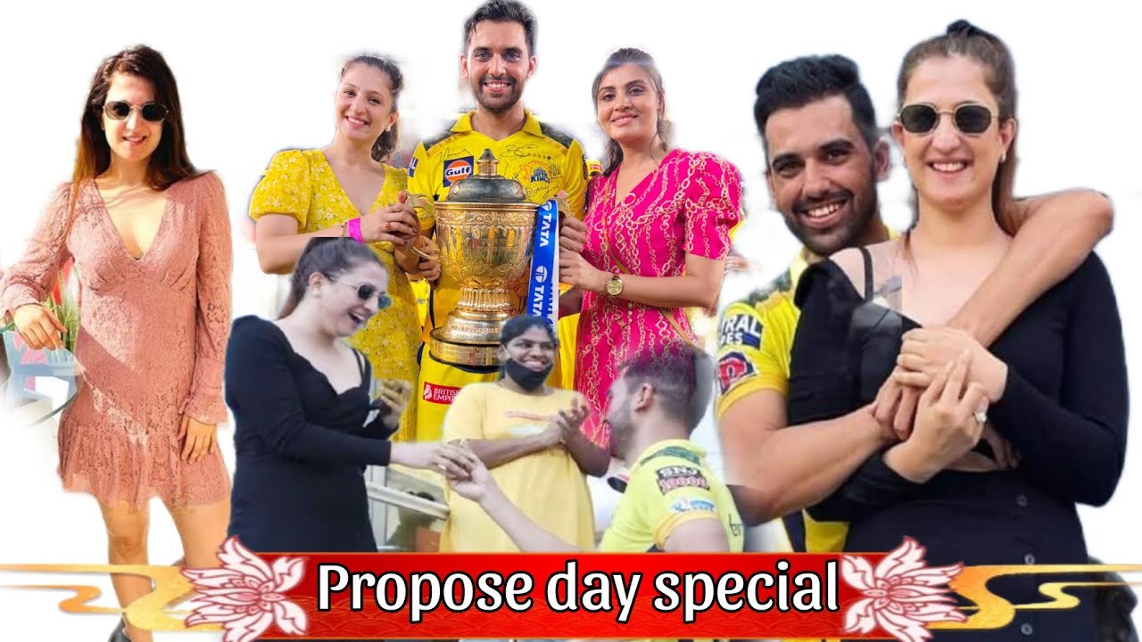 India Cricketer Deepak Chahar proposes to girlfriend Jaya in the ...