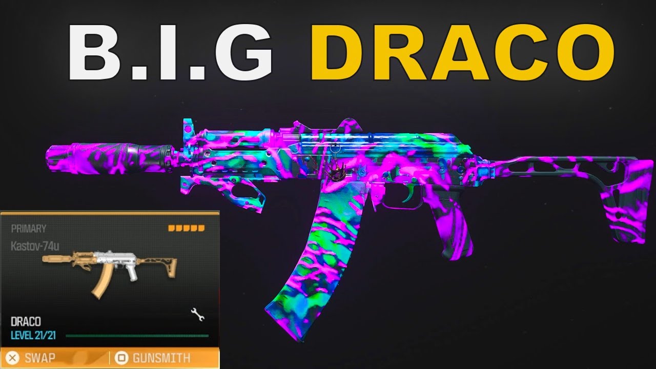 Warzone's NEW DRACO Loadout is INSANE...😈 - YouTube