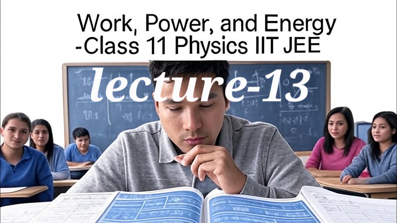Work power &energy | Class 11 | Physics | lecture- 13 #jee #neet #education #iitjee # ...
