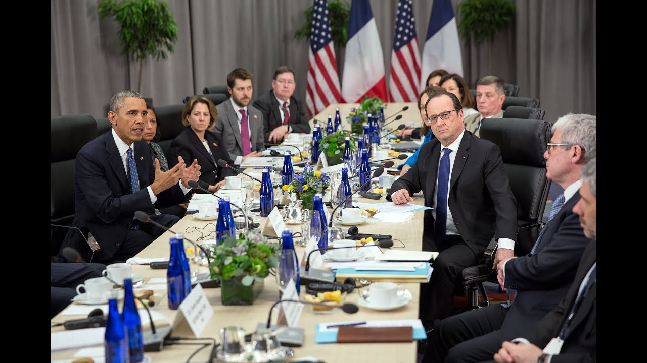 President Obama Holds a Bilateral Meeting with President Francois ...