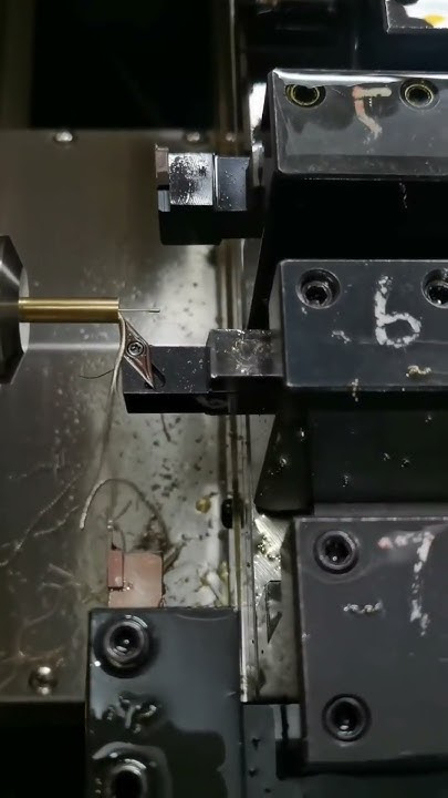 Ruitai︱CNC Turning Parts with H62 material# #industrial #process #cnc #machine #mechanical - YouTube