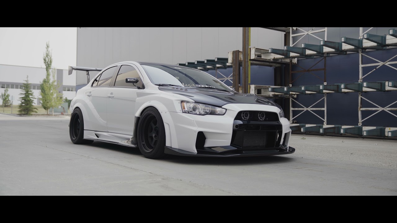 Kent's Varis V2 Widebody Evo X [4K] - Short - YouTube