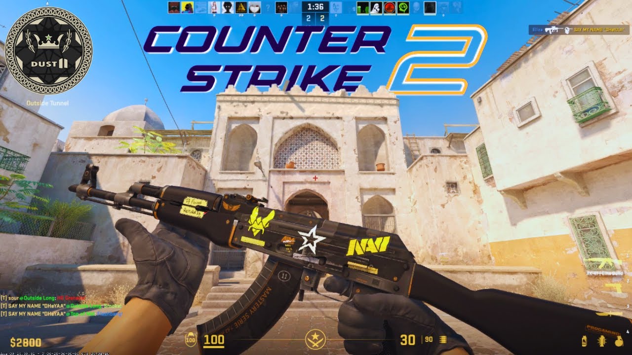 Epic Counter-Strike 2 (Dust II) Gameplay | #15 - YouTube