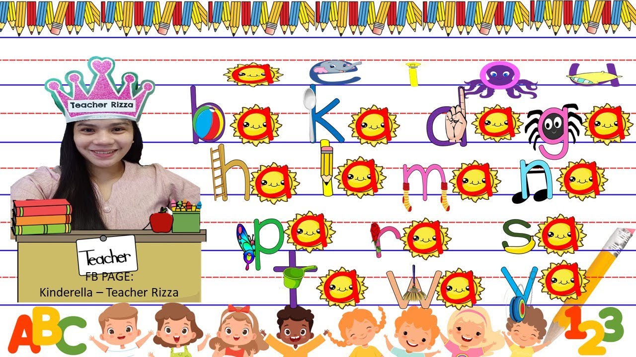 ABAKADA | MABILIS AT MABISANG PARAAN SA PAGBASA NG TAGALOG | Kinder ...