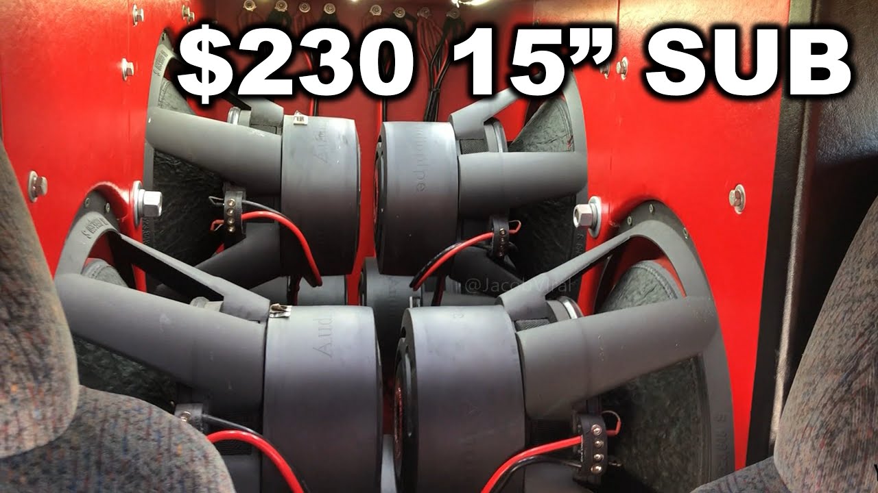 BUDGET 15 INCH SUBS ARE IMPRESSIVELY LOUD! - YouTube