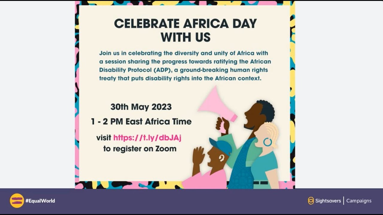 Celebrating Africa with a call to Ratify the African Disability ...