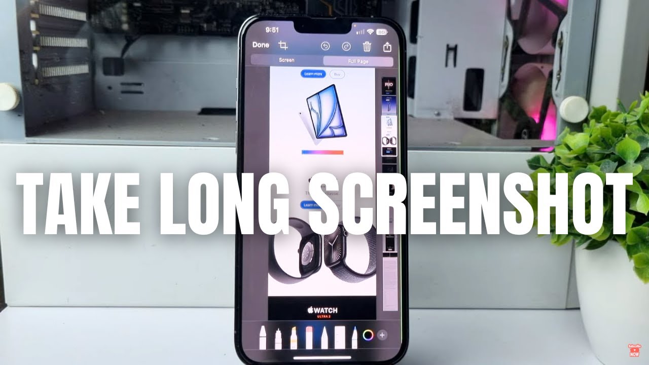 How To Take Long Screenshot On iPhone 13/iPhone 13 Pro Max - YouTube