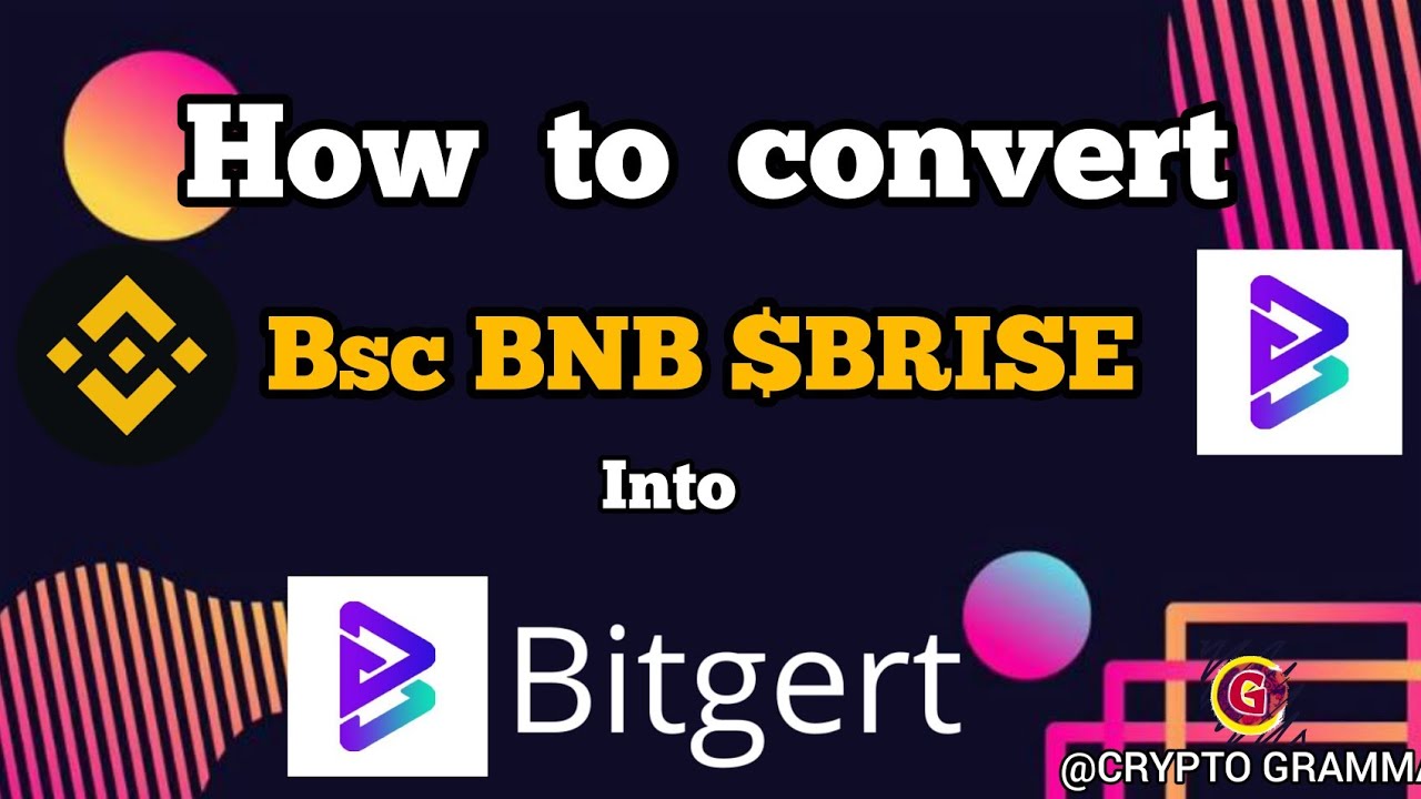 📢How to convert BSC $BRISE into BRC20 Bitgert MAINNET and how to buy ...